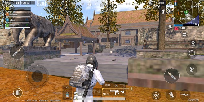 战斗界面【绝地求生简化版 PUBG：MOBILE LITE】——更多精彩，关注主页！