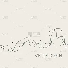 Simple Line Sticker素材-花瓣网