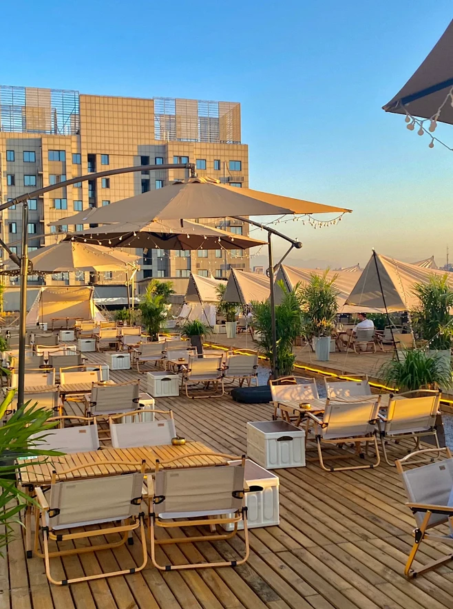 西安新店｜这是你在找的天台露营吗⛺️-花瓣网