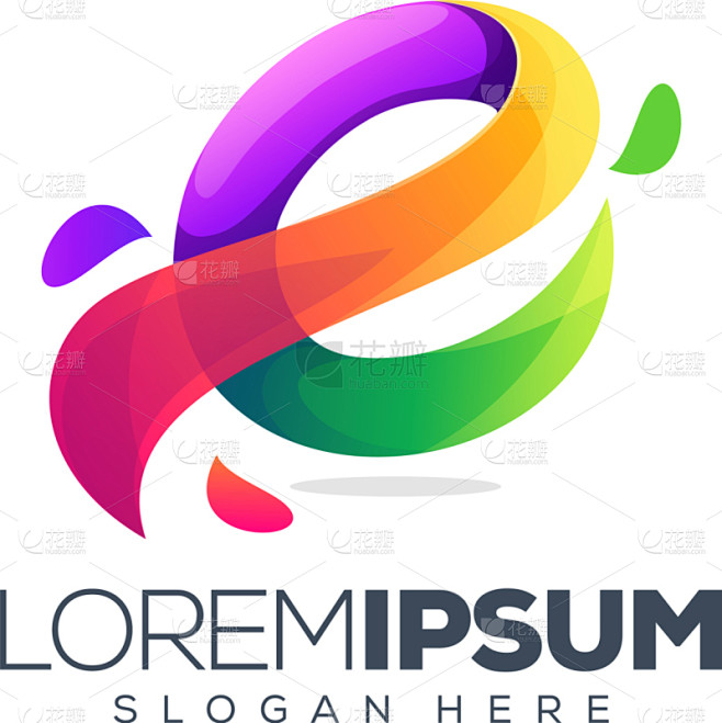 letter e logo design