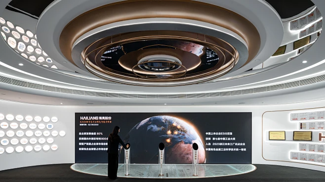 LYCS Architecture Hailiang Group Exhibition Center 零壹城市建筑事务所 海亮集团展厅-花瓣网