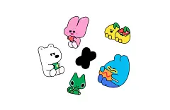 MOMO FRIENDS图片_Cartoon图片素材-花瓣网