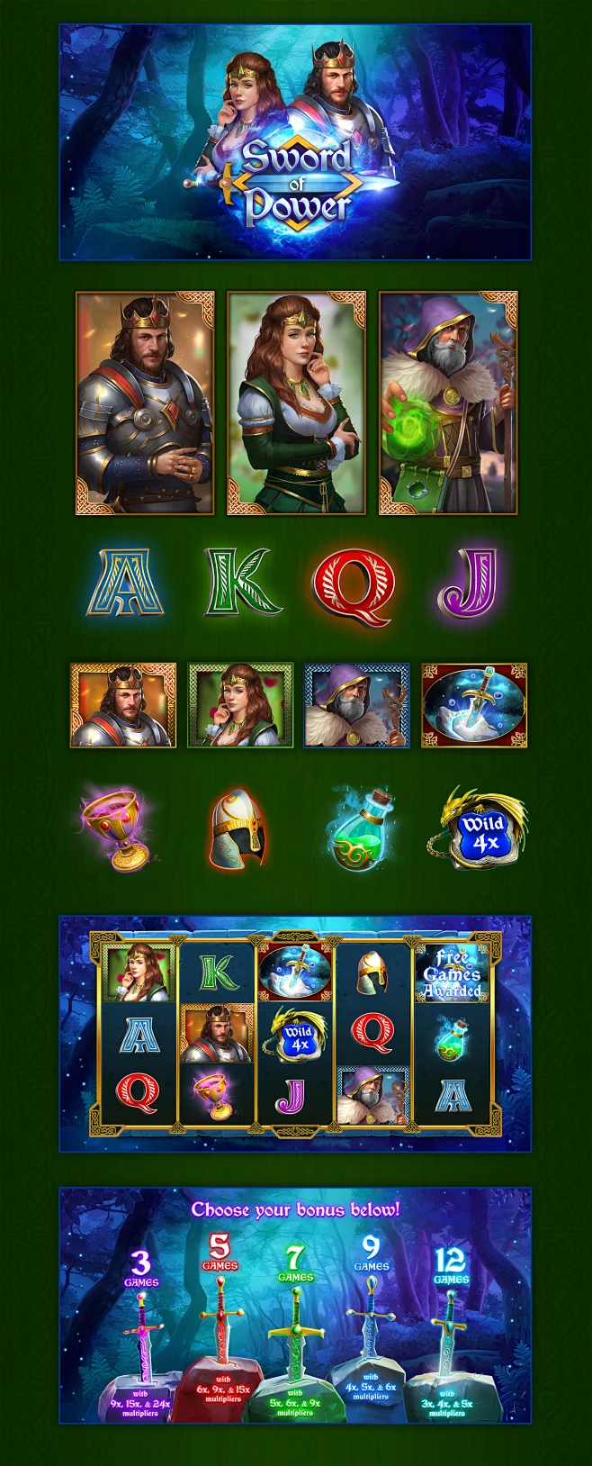 Sword of Power Slot game-花瓣网