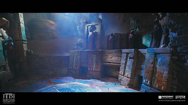 Jedha Ruins | Star Wars Jedi: Survivor Lighting-花瓣网
