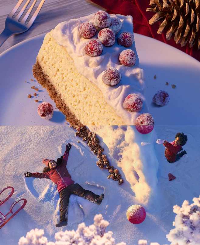 Advertising art direction artwork campaign Digital Art Food ...