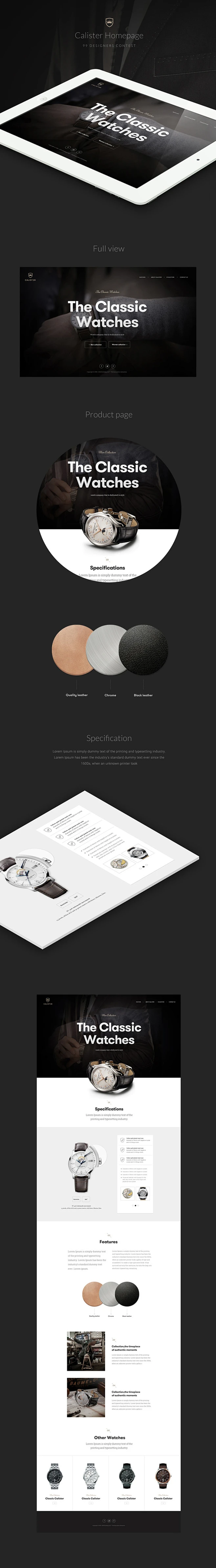 Calister watches-花瓣网