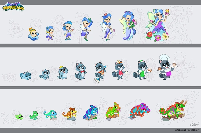 Upgrade characters-花瓣网