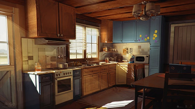 IIL : FALLEN ROAD - Background Artworks - Interiors 1, Wardenlight ...