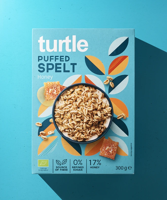 Breakfast Never Looked So Good Thanks To Turtle's Cereal Packaging-花瓣网