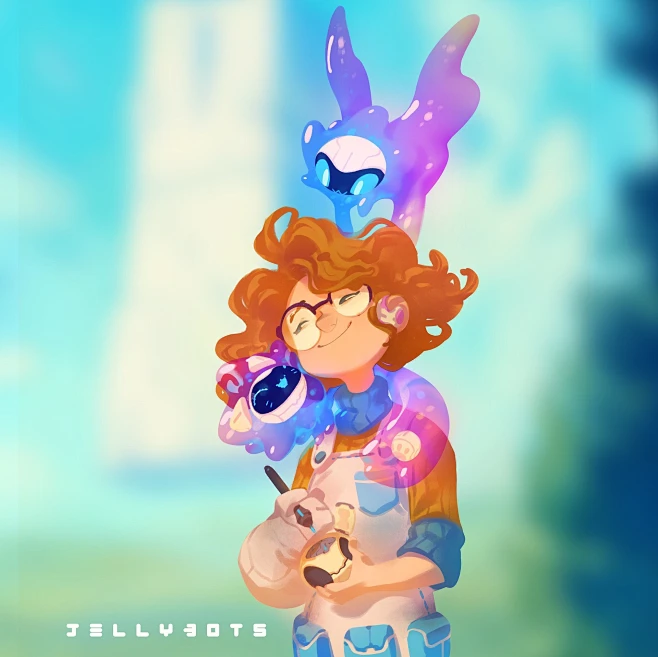 Jellybots - JellyJam new on Patreon! (14)-花瓣网