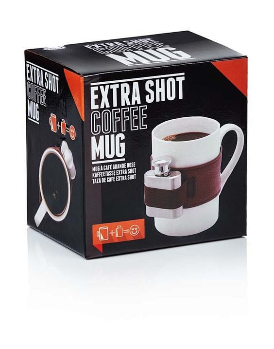 Extra Shot Coffee Mug Keeps Your Mor