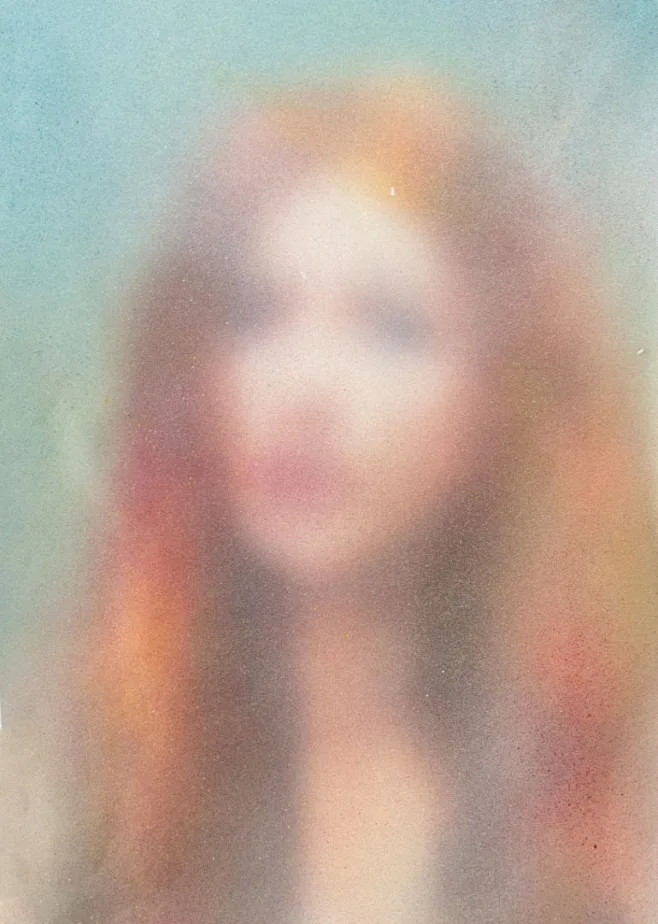 Superimposed Glazed Portraits Resembling Blurred Photography : Swiss ...