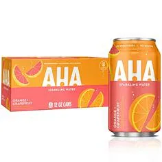 AHA sparkling water, discover all the delightful duos. Two kinds of ...