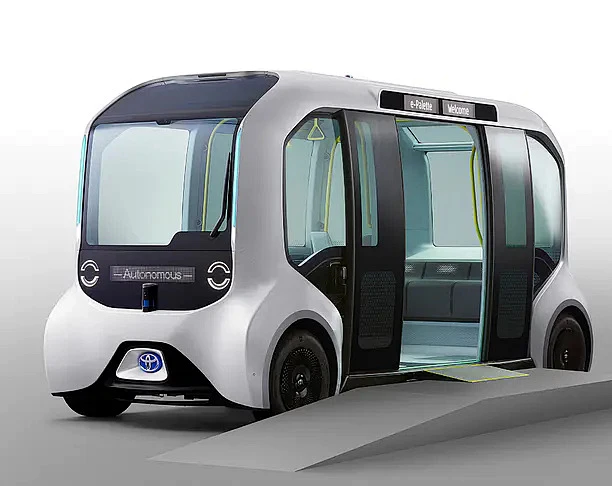 e-Palette无人驾驶汽车——丰田又出奇招为迎接2020年东京运动会-花瓣网