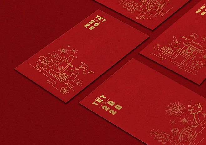 TẾT VẸN TRÒN 2020 - Gift Set Packaging : Illustration for Tet Gift set ...