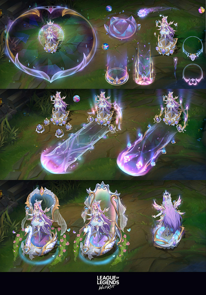 League of Legends WildRift：Crystal Rose Seraphine