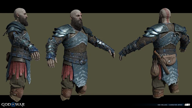 God Of War Ragnarök - Raven Tears Armor-花瓣网