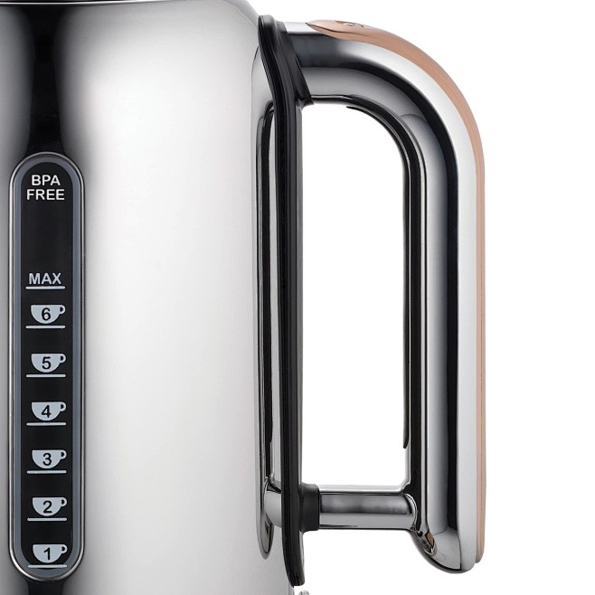 Amazon.com: Dualit 72836 Classic Kettle Panels, 1.7 L, Chrome/Copper ...