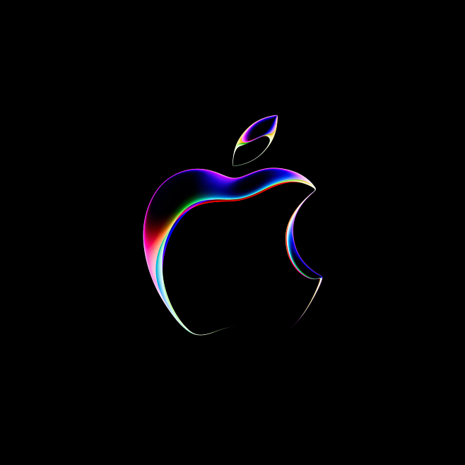 WWDC 2023 Apple LOGO的iPad壁纸