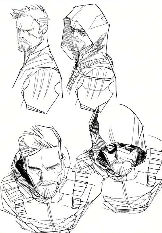 Green Arrow concept art DC Rebirth. MY HUSBAND!! HE HAS HIS GOATEE BACK ...