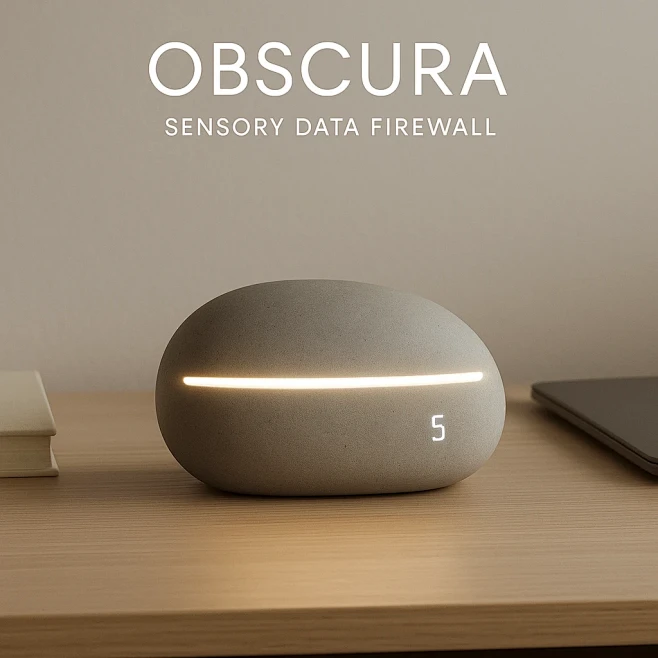 Focus Object CALM TECH AI Gadget Personal UX Smart Privacy Biofeedback ...