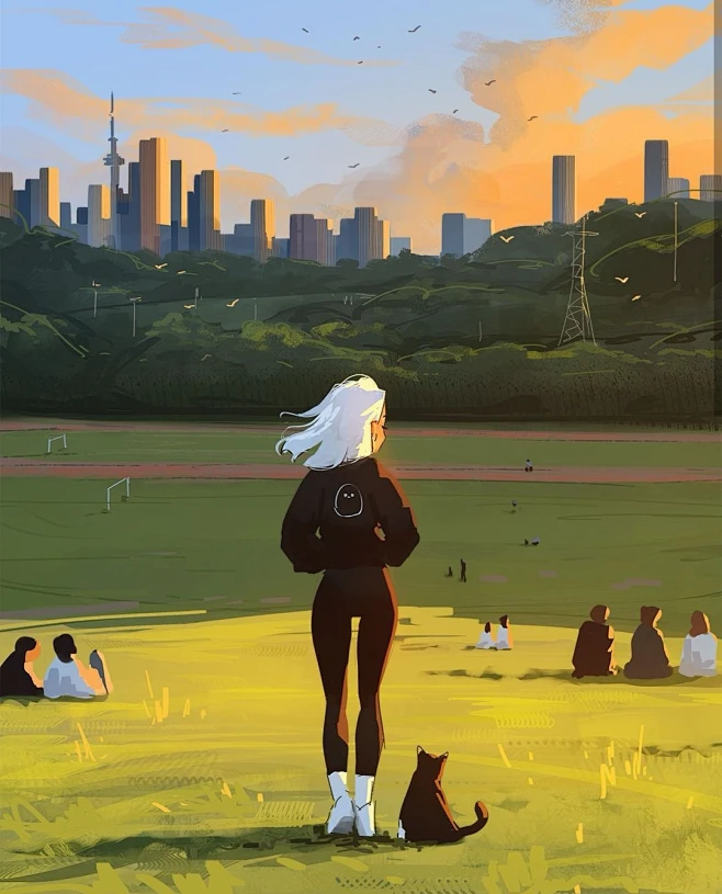 插画师 Sam Yang ins:Samdoesarts-花瓣网