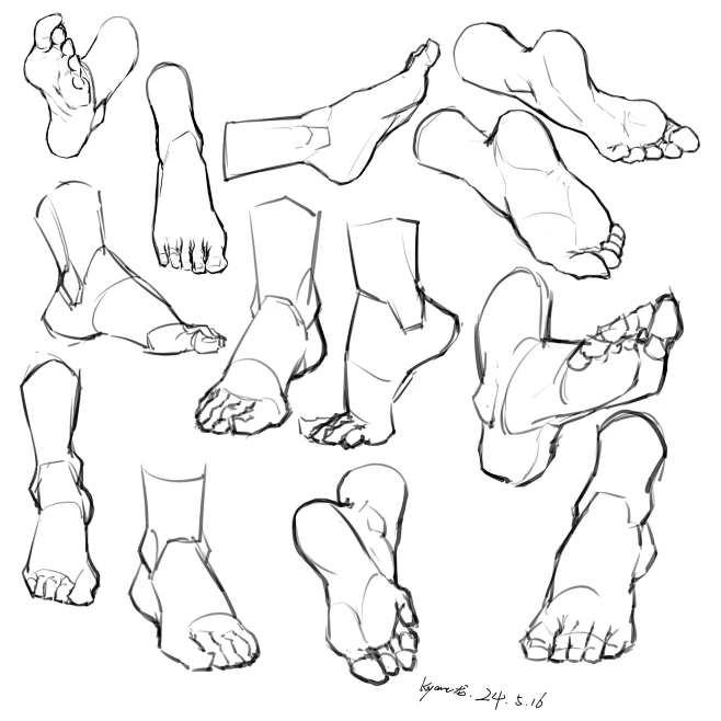 速写1041-花瓣网