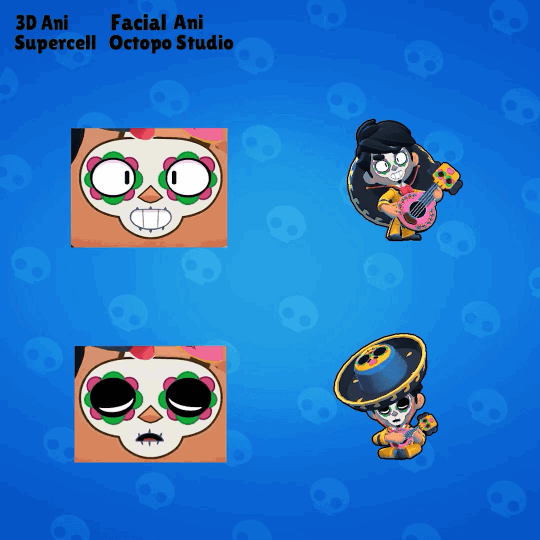Brawl Stars 2d animation - Update 53-花瓣网