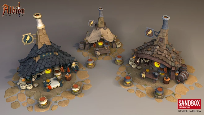 Albion Online Buildings-花瓣网