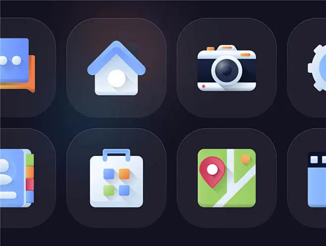 主屏幕应用图标（Home Screen App Icon）-花瓣网