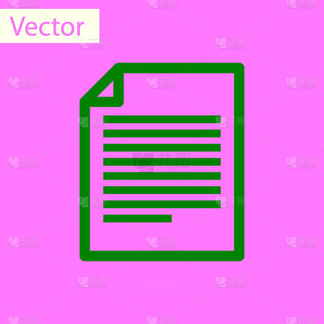 Grey Document icon isolated on white background. F