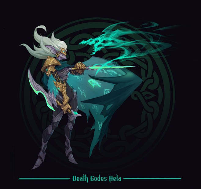 死亡女神海拉, Gi gue : 继上张女武神瓦尔基里，补一张海拉