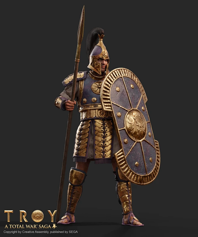 Hector Total War: Troy-花瓣网