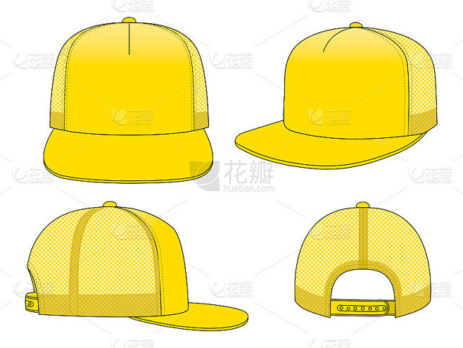 Hip Hop Cap for Template