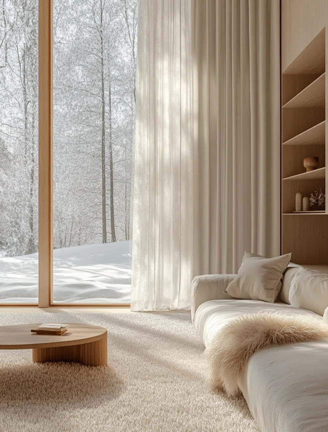fengweipai_a_minimalist_living_room_with_a_large_window_snow_vi ...