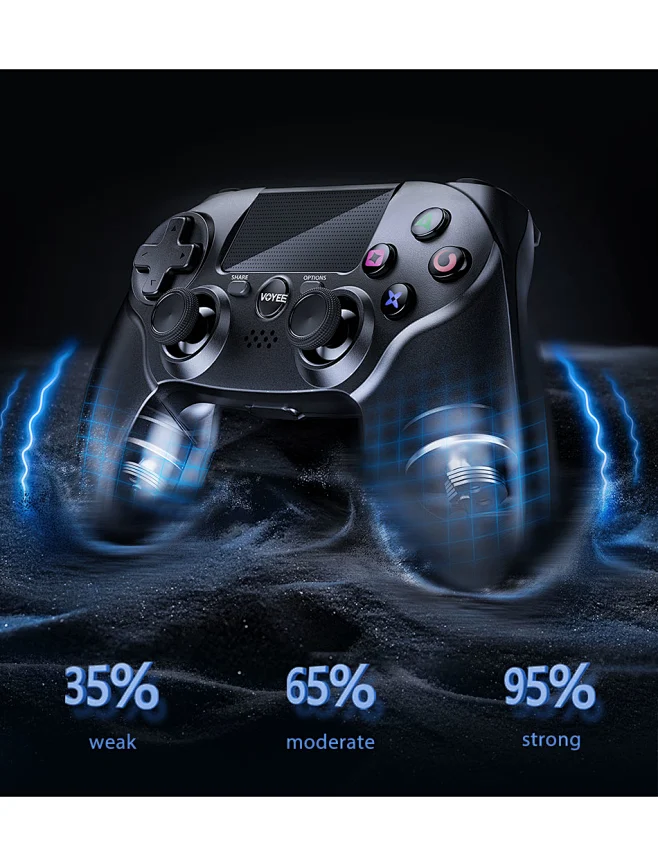 Геймпад VOYEE для PS4, беспроводной контроллер с Bluetooth для Android, iPhone, ПК | Электроника ...