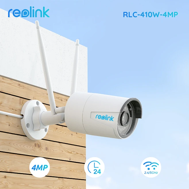 55.29US $ 43% OFF|Reolink 4mp Wifi Ip Camera 2.4g/5ghz Onvif Infrared ...