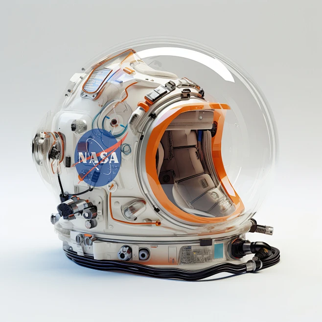 Alternative universe retrofuturistic Nasa designs - AI art-花瓣网