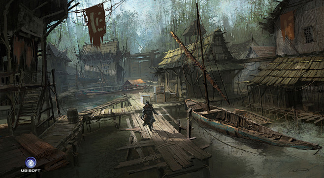 废土场景原画废土气氛图来自cgbook.cn (103)