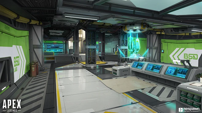 Apex Legends: Eclipse – Broken Moon – Terraformer Satellite Buildings ...