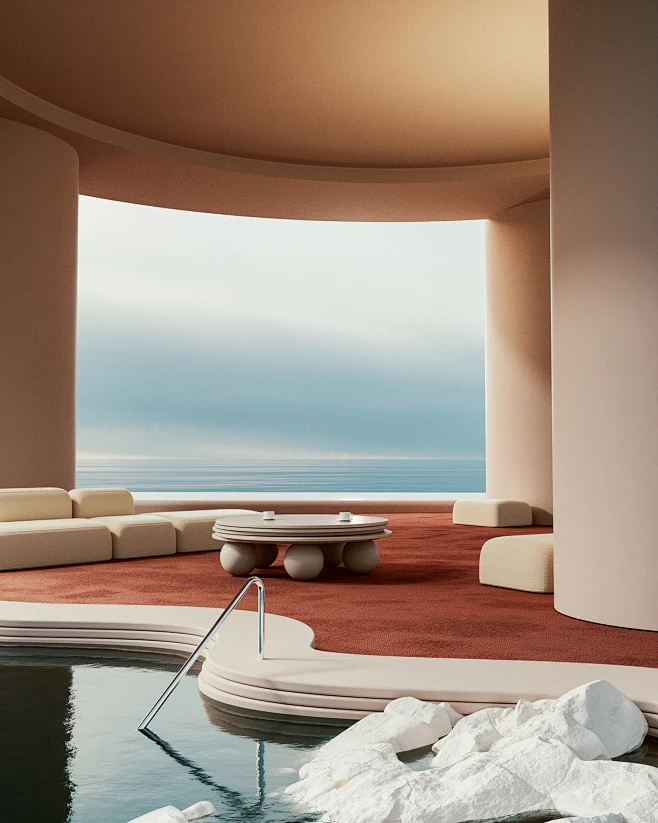 c4d cinema4d design digitalart everyday graphics Interior ...