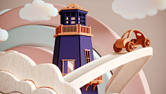 C4D/2.5D/渲染-花瓣网|陪你做生活的设计师 | 维/C4D图片 - 致设计