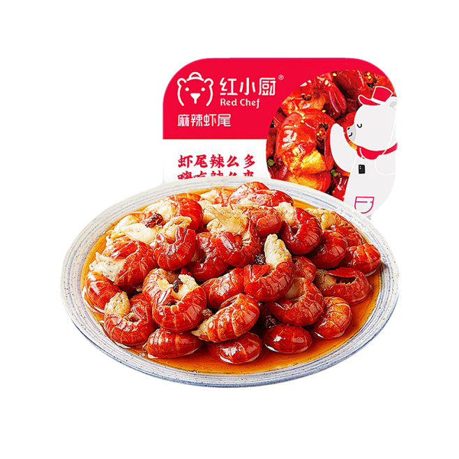 红小厨冻龙虾尾252g
