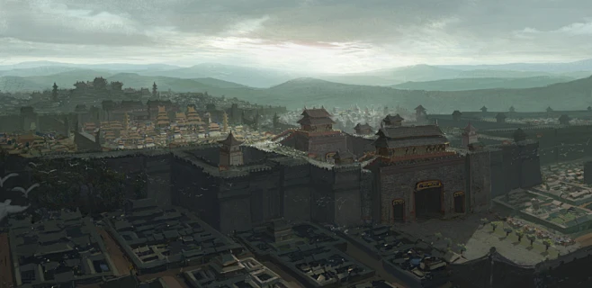 中国风写实场景气氛图来自cgbook.cn (1343)-花瓣网