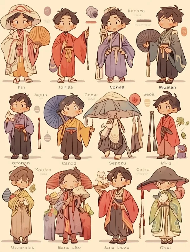 q版人物-小红书搜索-花瓣网