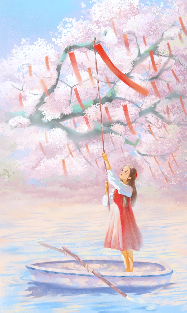 《许愿树》_须弥子芥__插画师作品_涂鸦王国gracg.com-花瓣网