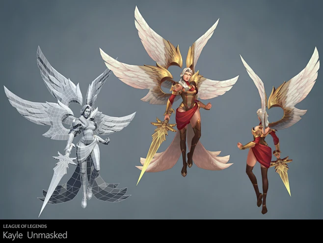 Kayle 3D-skins for League of Legends, DragonFly Studio : Our studio was ...