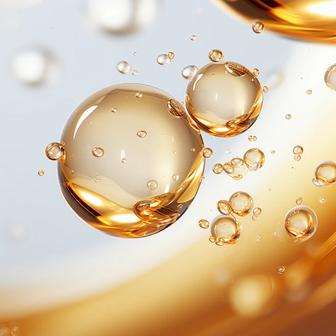 mingming8571_a_series_of_gold_bubbles_floating_around_in_the_st ...