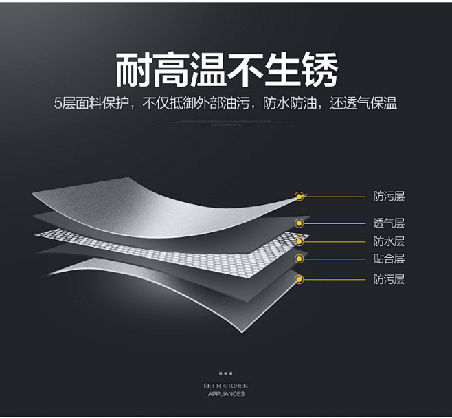 Setir/森太 ZTD120-F625A消毒柜嵌入式家用120L三抽消毒碗柜三层-tmall.com天猫