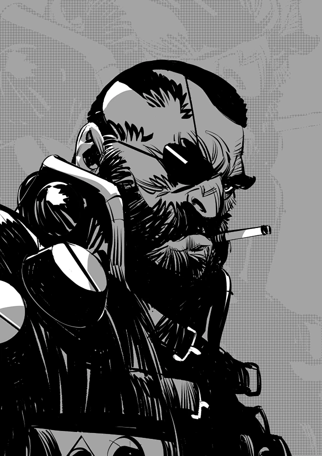 2020 Procreate Ink Sketches, Borislav Mitkov : Ink Sketches done in ...